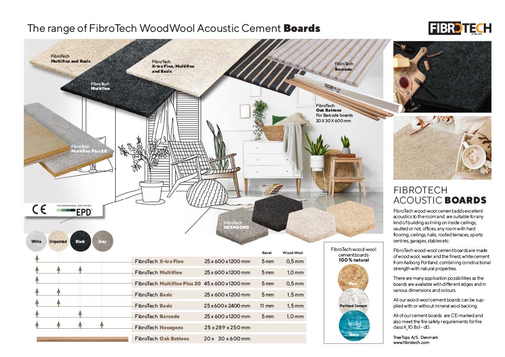 Find og læs alle datablade til vores produkter her - Fibrotech